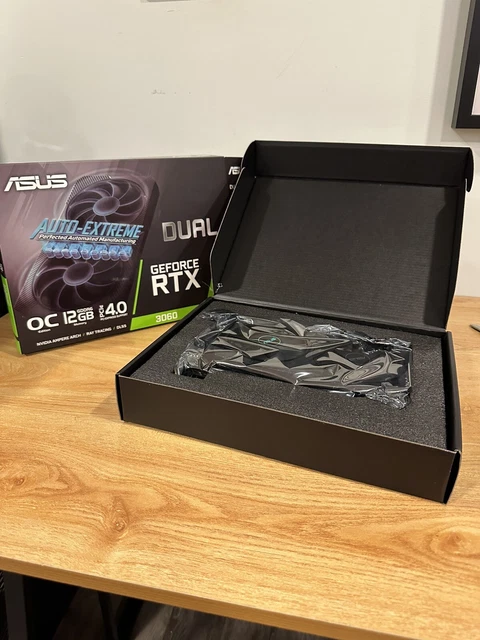 ASUS GEFORCE RTX 3060 12GB GDDR6 PCI E 4.0 Graphics Card DUAL-RTX3060 ...
