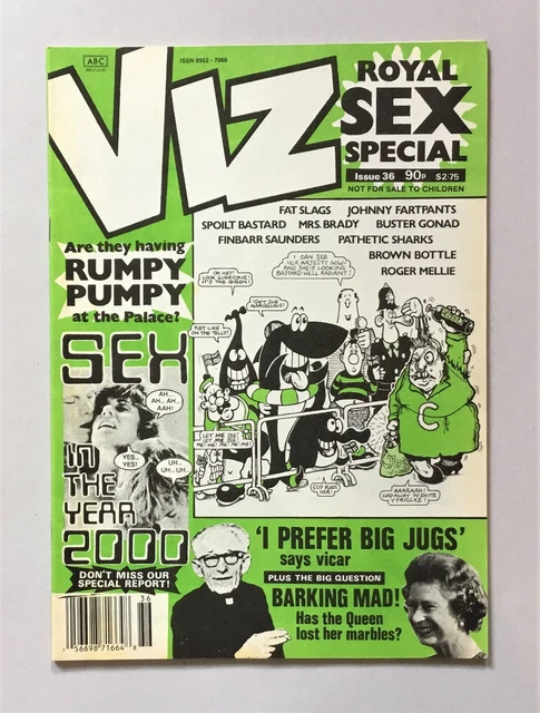 VIZ COMIC #36, June/July 1989 - classic UK magazine with legendary characters!! EUR 7,09 ...