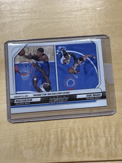 2024/25 NBA INSTANT 290 Paolo Banchero Franz Wagner Orlando Magic Pr 56 ...