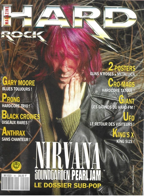 REVUE: HARD ROCK Magazine n° 90 Gary Moore Prong Black Crowes Cro-Mags ...