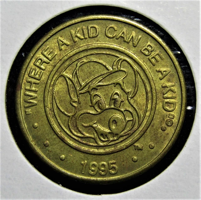 1995 CHUCK E Cheese Pizza Where A Kid Can Be A Kid Token EUR 2,75 ...