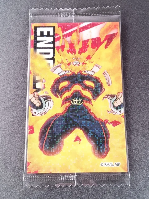 ENDEAVOR MY HERO Academia Wafer Sticker Seal Holo Japanese From Japan F ...
