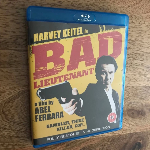 BAD LIEUTENANT BLU-RAY Abel Ferrara Harvey Keitel $2.21 - PicClick CA