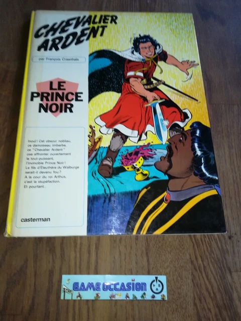 CHEVALIER ARDENT PAR Francois Craenhals Le Prince Noir 1970 Bd Vf ...