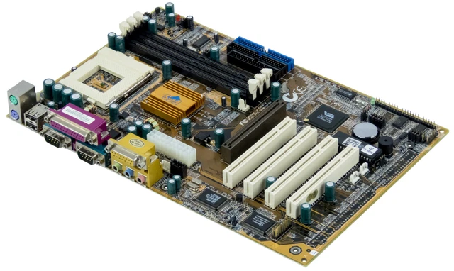 MAINBOARD ECS P6VAP-A+ Socket 370 SDRAM PCI AGP ATX £54.50 - PicClick UK