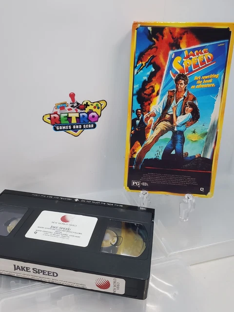 *VTG* JAKE SPEED (VHS, 1986) Classic 80's Action! Tested OOP £7.96 ...