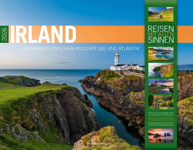 IRLAND KALENDER 2026 Unterwegs zwischen Irischer See und Atlantik ...