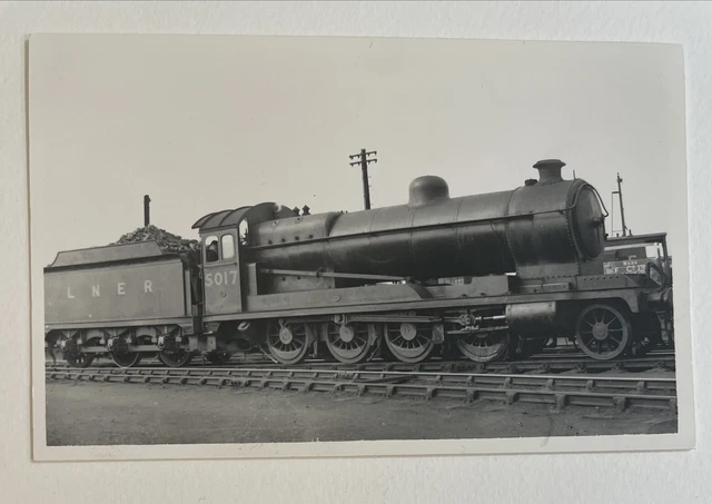 LNER RAILWAY LOCOMOTIVE Photograph- 5017 Mexborough - F1298 £3.50 ...