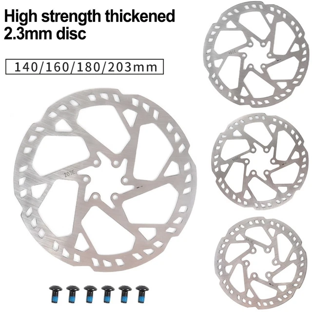 ELECTRIC BICYCLE BRAKE Discs Compatible with For ROTOR Sizes 140 203MM ...
