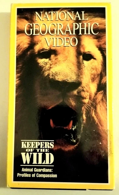 NATIONAL GEOGRAPHIC KEEPERS of the Wild Educational VHS. Cassette ...
