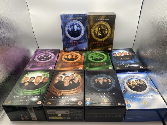 STARGATE SG-1 COMPLETE Seasons 1 - 10 Individual DVD Box Set Uk region ...