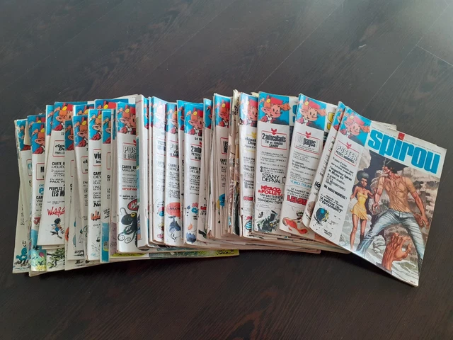 50 NUMÉROS DU Journal de Spirou année 1973 EUR 10,00 - PicClick FR