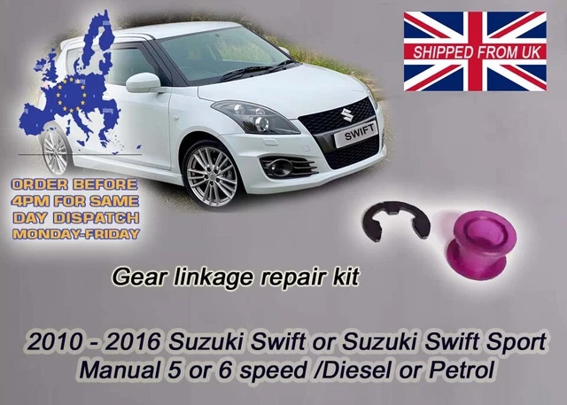 SUZUKI SWIFT GEAR linkage Bushing repair kit for 5 or 6 Speed Manual ...