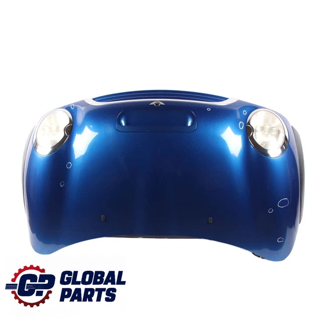 FRONT HOOD MINI R52 R53 Cooper S Complete Bonnet Panel Hyper Blue - A28 ...