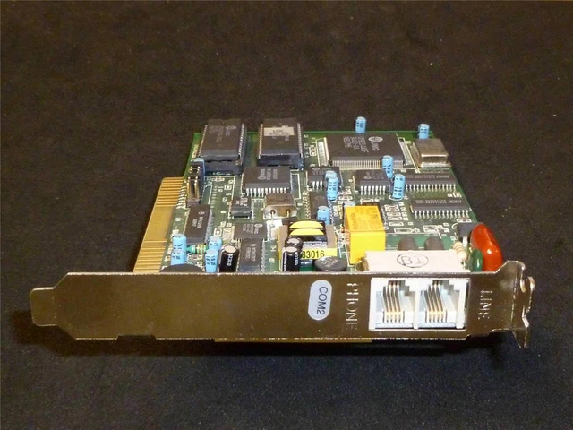 CARTE MODEM FAX UMC United Microelectronics PC1414UX A.1 14,4K ISA ...