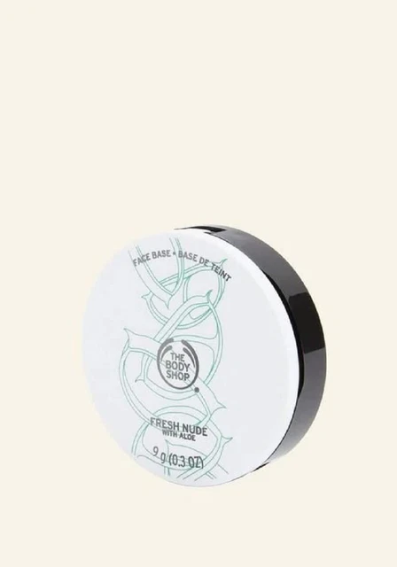 THE BODY SHOP Face Base With Aloe Fresh Nude Powder Foundation SHADE 55 ...