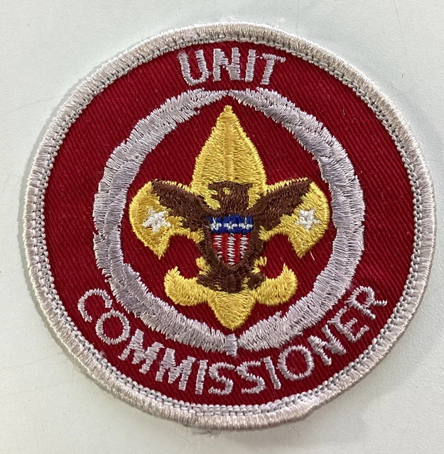 BSA BOY SCOUTS OF AMERICA Patch Vintage Unit Commissioner £16.51 ...