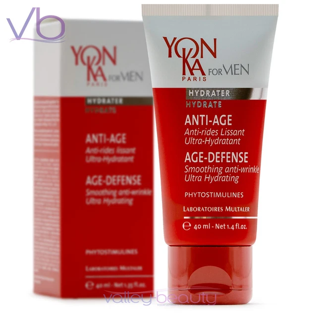 YONKA POUR HOMMES Age-Defense | Anti-Âge, Crème Hydratante Rides, EXP 04/2025 EUR 75,47 ...