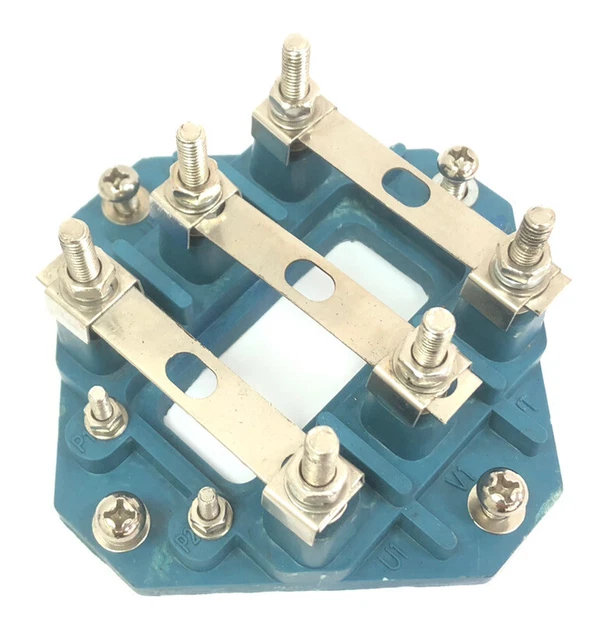 ELECTRIC MOTOR TERMINAL Connection Block Star Delta Link M6 6mm 160 ...