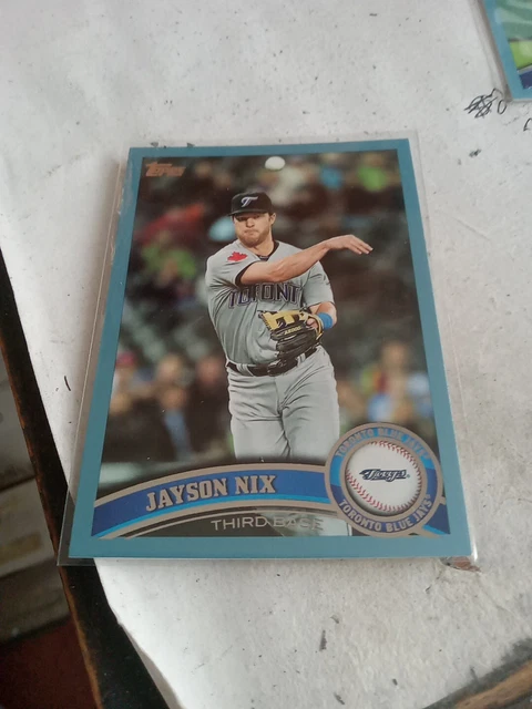 JAYSON NIX SP Walmart bleu Toronto Blue Jays 2011 Topps mise à jour # ...