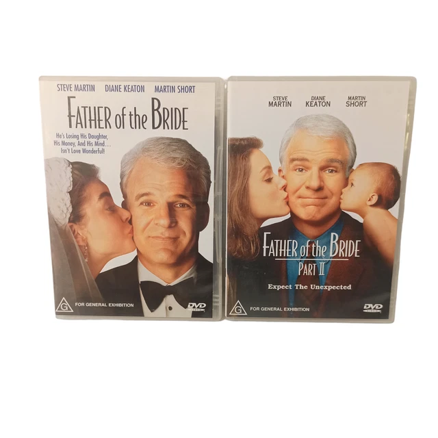 FATHER OF THE Bride 1-2 (DVD, 1991) Movie Drama Comedy Family Marriage ...