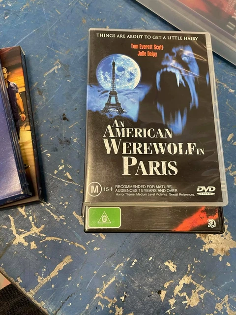 AN AMERICAN WEREWOLF in Paris DVD : (1997) Horror / Comedy Movie vgc ...