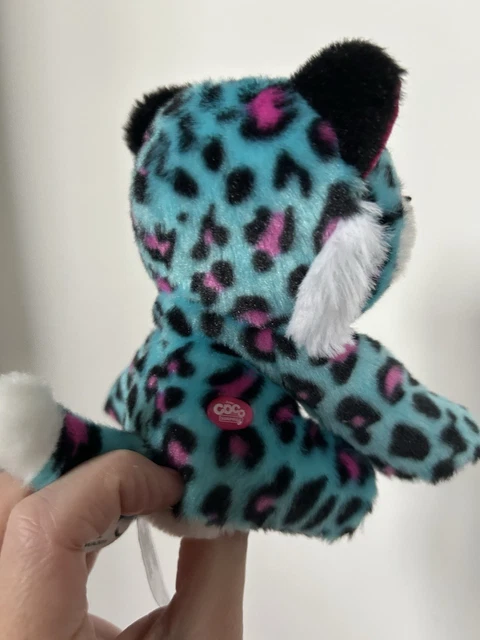 ZURU COCO SURPRISE Plush Otto Blue Leopard Soft Plush Toy £5.45 ...