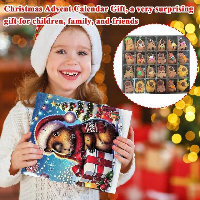 24 DAYS CAPYBARA Advent Calendars 2025 Christmas Countdown Toys Calendar Gifts EUR 23,73 ...