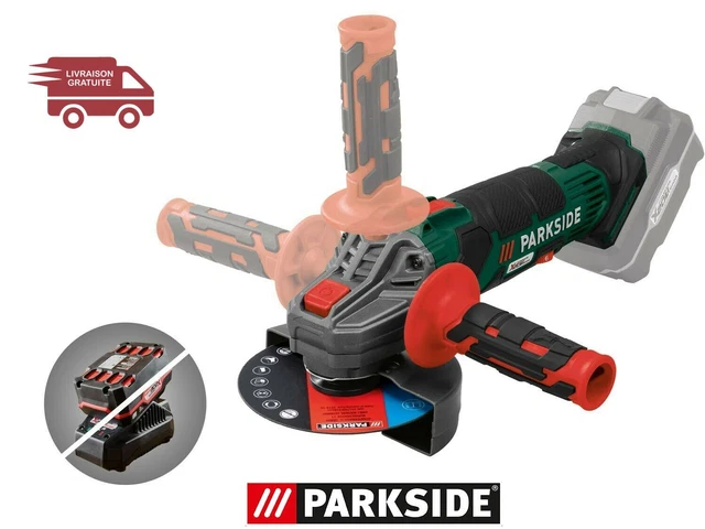 PARKSIDE® 20V WIRELESS Angle Grinder £77.02 - PicClick UK