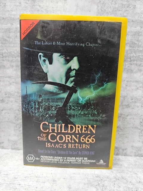 CHILDREN OF THE Corn 666 Isaacs Return VHS Movie Video Cassette Tape ...