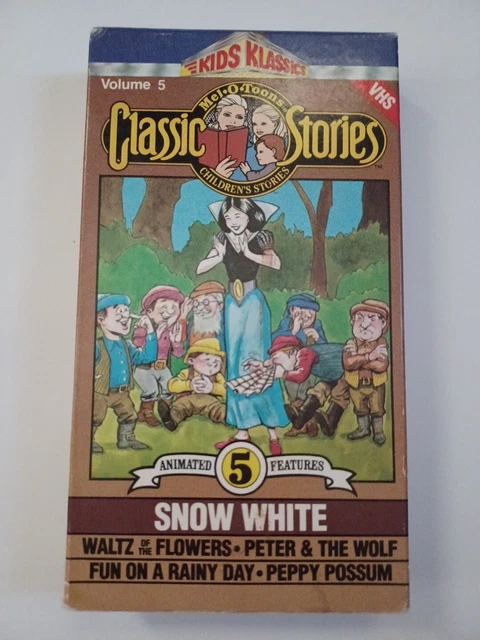 SNOW WHITE MEL O Toons Kids Klassics Vol. 5 VHS £16.10 - PicClick UK