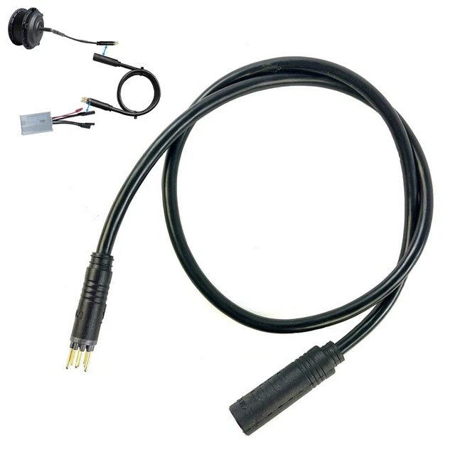 CABLE D'EXTENSION MOTEUR ??tanche 60 cm de longueur adapt?? ?? tous pour v??los EUR 20,46 ...
