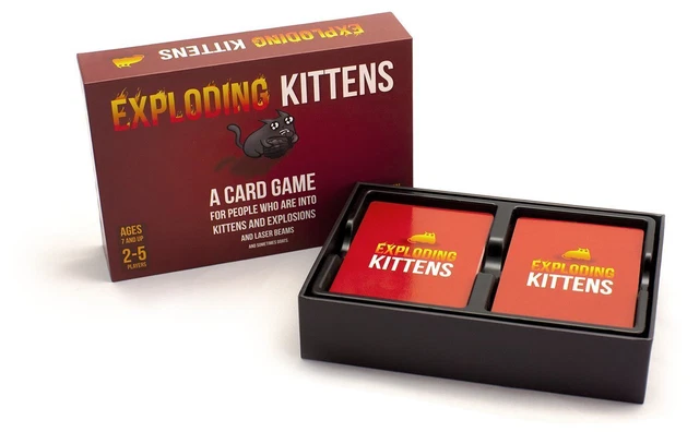 EXPLODING KITTENS ORIGINAL Edition Card Game English $66.71 - PicClick