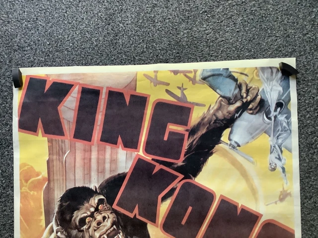 FILM POSTER “KING Kong” Wray/Armstrong/Cabot (Reproduction) £12.92 ...