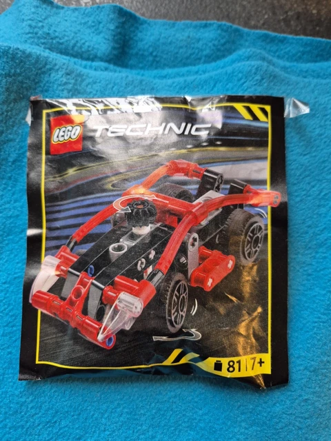 TECHNIC RED RACE Car Mini Vehicle Lego Set 412403 New Paper Bag Set 81 ...