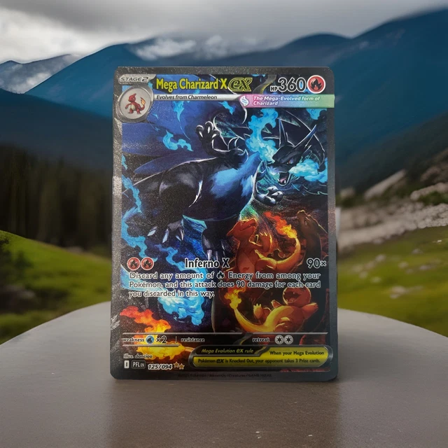POKÉMON TCG MEGA Charizard Ex SIR 125/094 Phantasmal Flames NM £775.96 ...