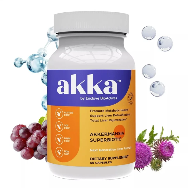 AKKA PREMIUM LIVER Cleanse Detox Repair Superbiotic,Gut Health Milk ...