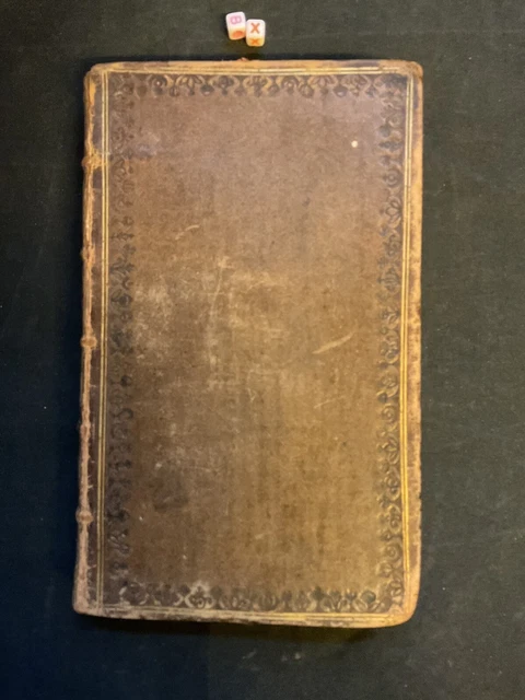 ANTIQUE 1732 THE ILIAD OF HOMER HARDBACK LEATHER BOUND ALEXANDER POPE ...