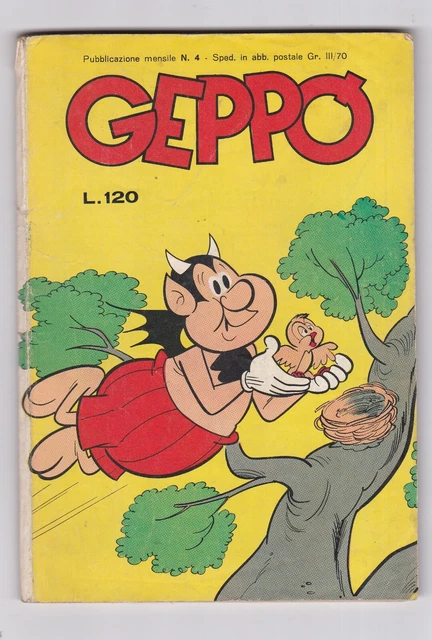 LIBRO FUMETTO GEPPO N.4 1972 Bianconi SCG1 EUR 12,99 - PicClick IT