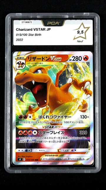 POKEMON DRACAUFEU CHARIZARD VSTAR 015/100 Star Birth Japanese Neuf PCA 9,5 EUR 39,90 - PicClick FR