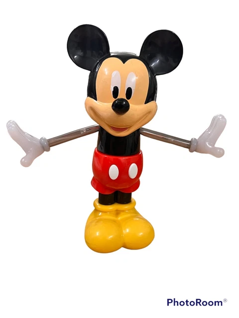 MICKEY MOUSE SPINNING Light Up Toy From Disney Store London, Led VGC ...