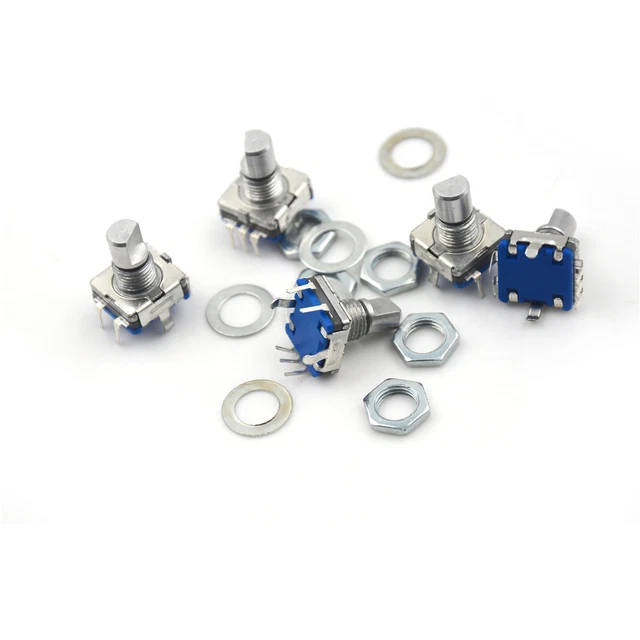 5X ROTARY ENCODER Push Button Switch Keyswitch Electronic Components 12mm C YP EUR 4,73 ...