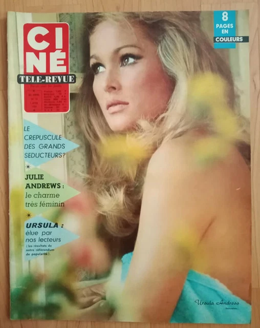 1966 CINÉ-TÉLÉ REVUE N° 14 - Ursula ANDRESS / Jean-Paul BELMONDO / Julie ANDREWS £6.72 - PicClick UK