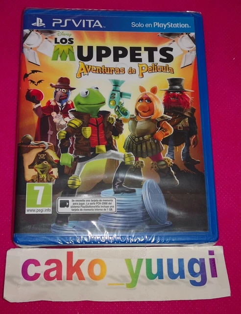 DISNEY LOS MUPPETS Aventuras De Pelicula De Sony Ps Vita 100% Spanish ...