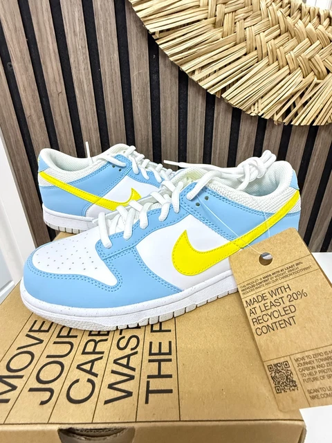 NIKE DUNK LOW Next Nature Homer Simpson GS UK6 US6.5Y EUR39 SB Pro Red ...