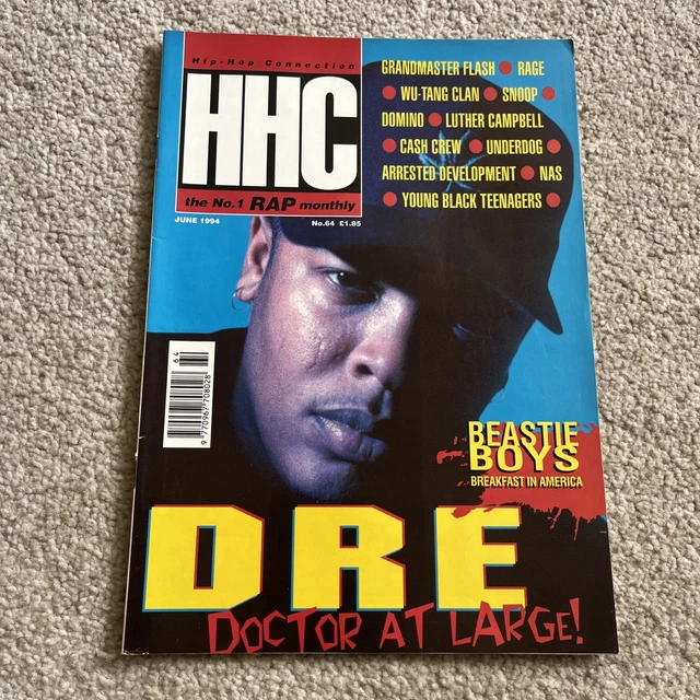 HHC HIP HOP Connection Magazine - Issue 64 - Dr Dre Wu-Tang Clan Poster ...