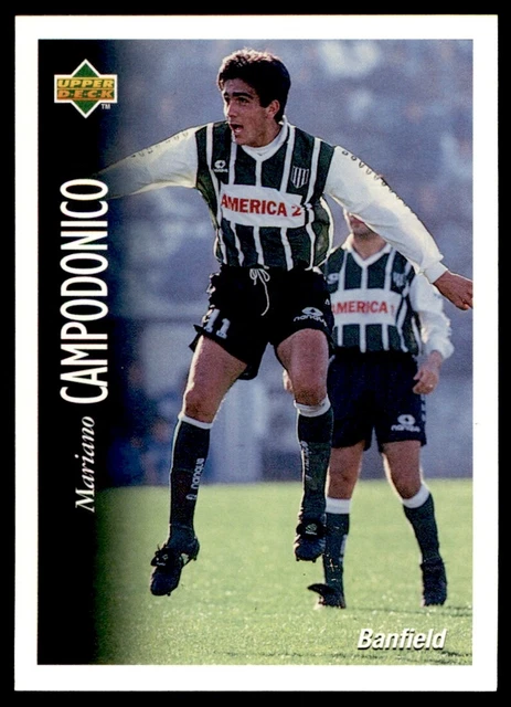 UPPER DECK FUTBOL Argentino 95 Mariano Campodonico Banfield No. 111 £1. ...