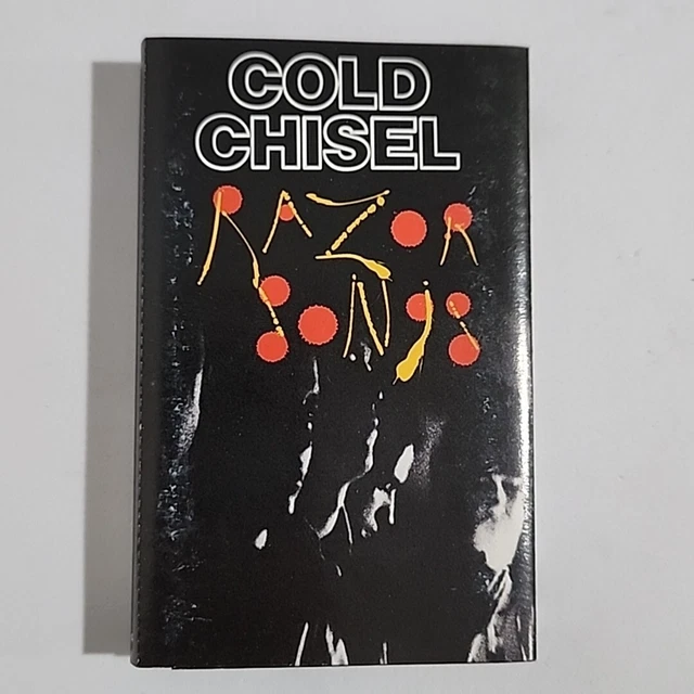 COLD CHISEL - 'Razor Songs' Cassette Tape Album Ẃ HYPE STICKER 1987 ...