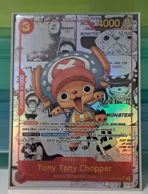 TONY TONY CHOPPER SR EB01-006 Comic Parallel Memorial Collection Manga ...