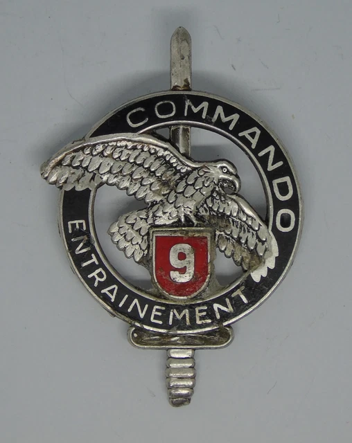 FRENCH ARMY 9 Commando Training Centre CEC Badge/Brevet £11.99 ...